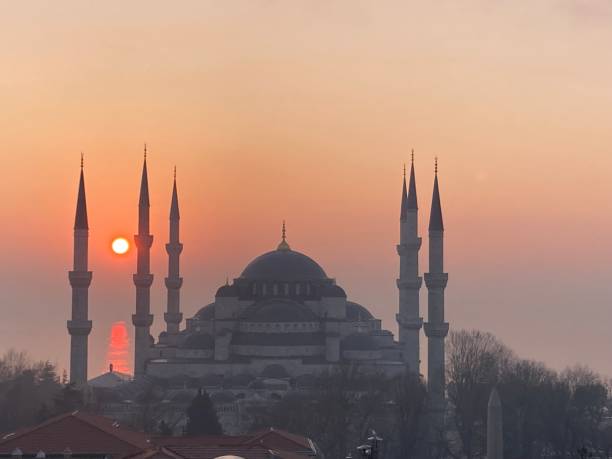 Free picture: sunrise, religion, mosque, dawn, architecture, temple ...