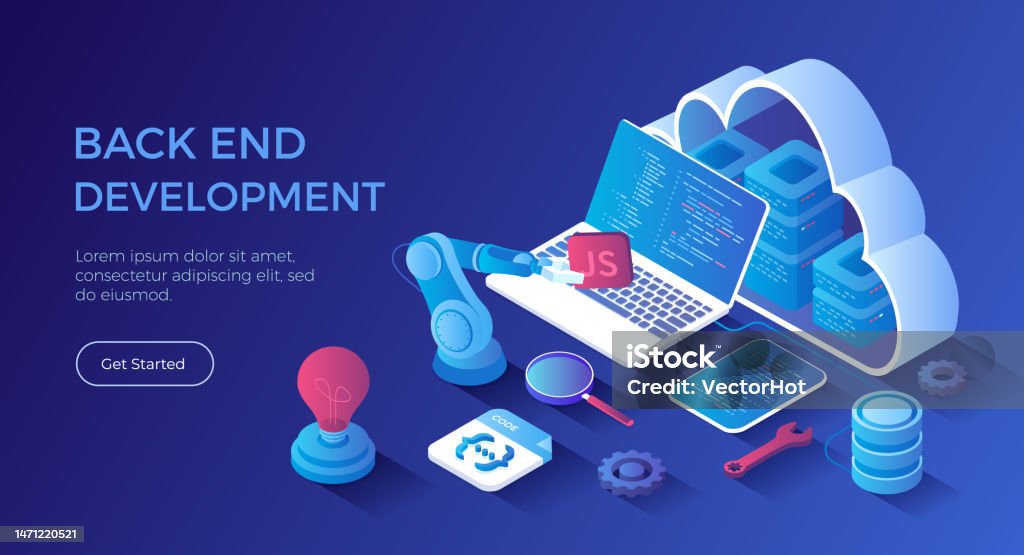 Backend Development Coding Software Engineering Programming Languages Server Racks In The Big