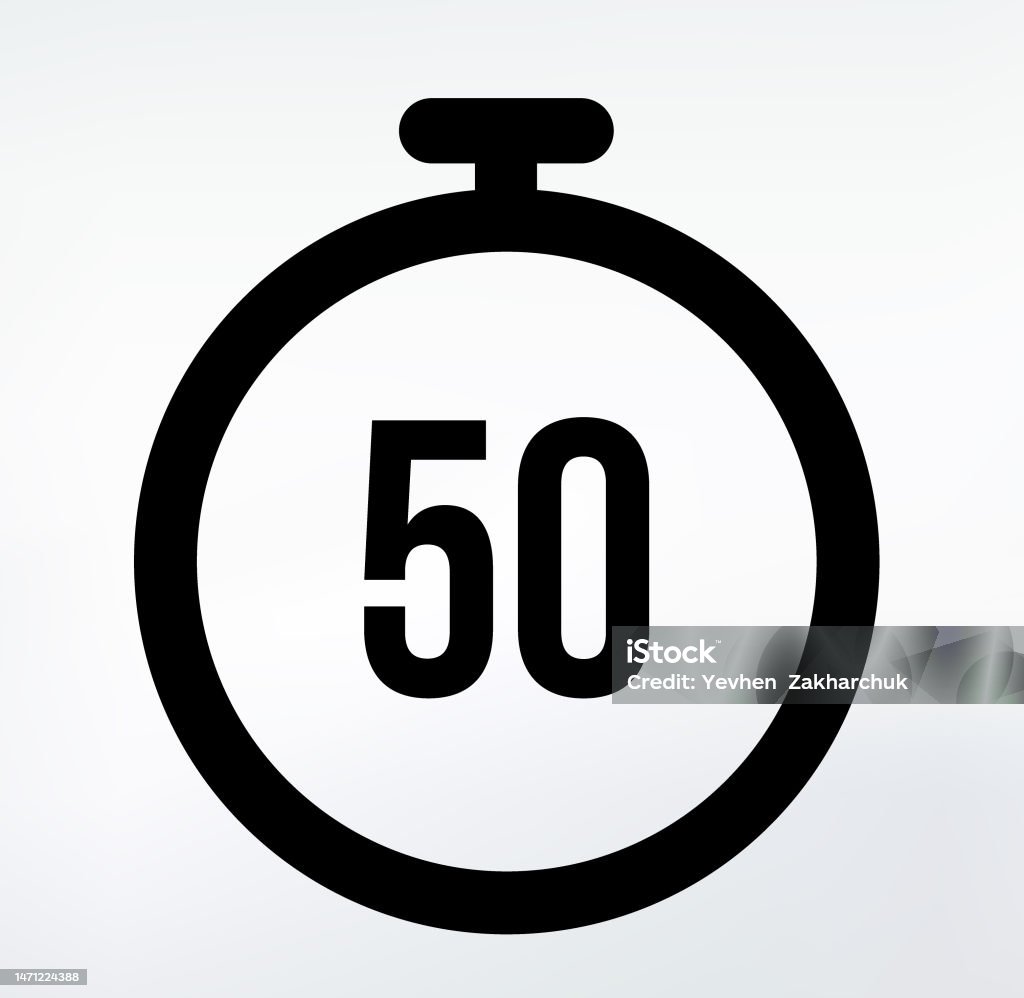 50 Seconds Countdown Timer Icon Set Time Interval Icons Stopwatch And ... 50 Seconds Countdown Timer Icon Set Time Interval Icons Stopwatch And ...