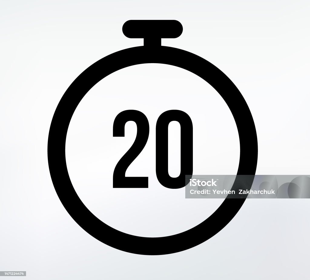 20 Seconds Countdown Timer Icon Set Time Interval Icons Stopwatch And ... 20 Seconds Countdown Timer Icon Set Time Interval Icons Stopwatch And ...