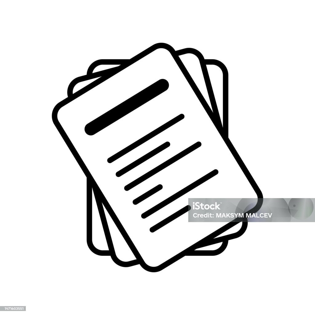 Ikona Stosu Papieru Dokumentacyjnego Podpis Dokumentu Wektor Izolowany ... Ikona Stosu Papieru Dokumentacyjnego Podpis Dokumentu Wektor Izolowany ...