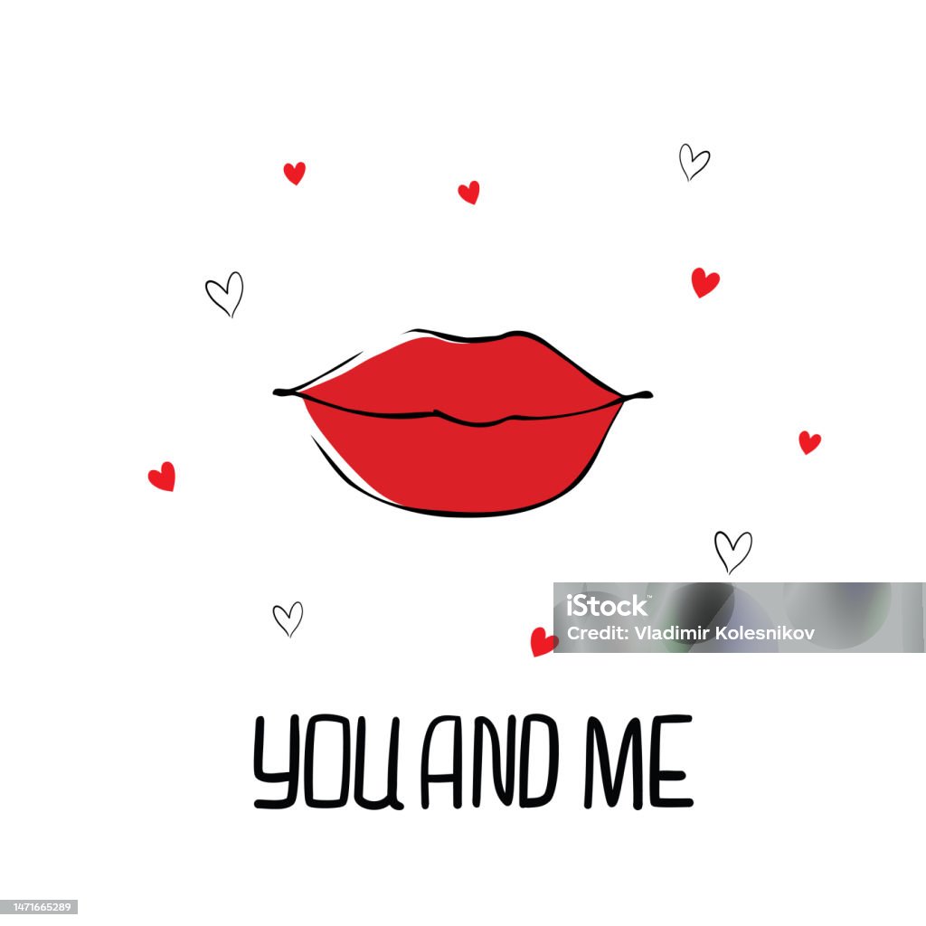 Lips Women Kiss Mouth Lip Pop Art Heart Backgroundvalentines Mothers Day Logolove Sexy Kiss