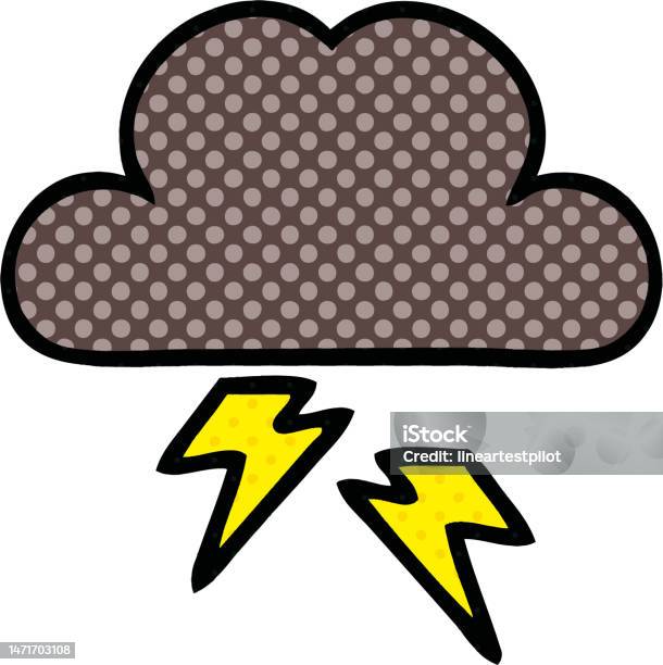 Bande Dessinée Dun Nuage Dorage Vecteurs Libres De Droits Et Plus D
