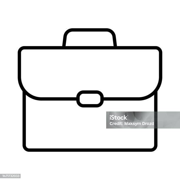 Icône De Portedocuments Icône De Sac Daffaires Valise Symbole De