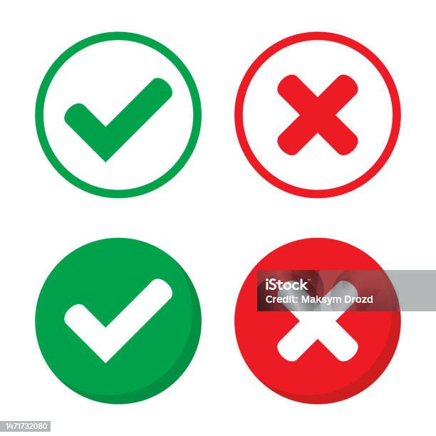 Coche Verte Et Coches De La Croix Rouge Dans Des Icônes Plates