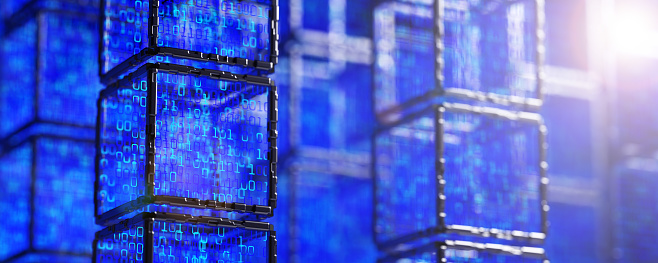 Latar Belakang Teknologi Digital Jaringan Blockchain Aliran Data Kubus