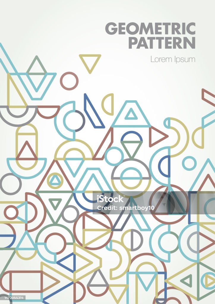 Abstract Geometric Pattern Template Stock Illustration - Download Image ... Abstract Geometric Pattern Template Stock Illustration - Download Image ...