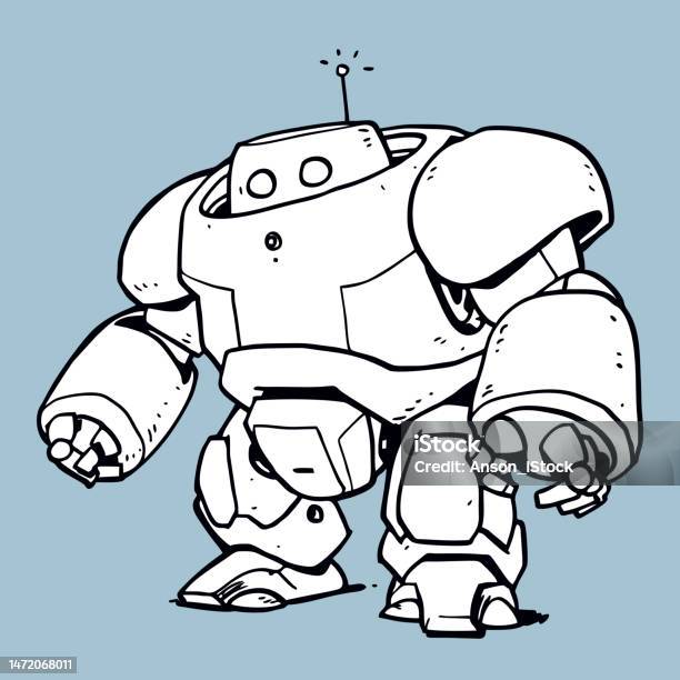 Ai Robot Dintelligence Artificielle Vecteur De Style Croquis Dessiné À ... Ai Robot Dintelligence Artificielle Vecteur De Style Croquis Dessiné À ...
