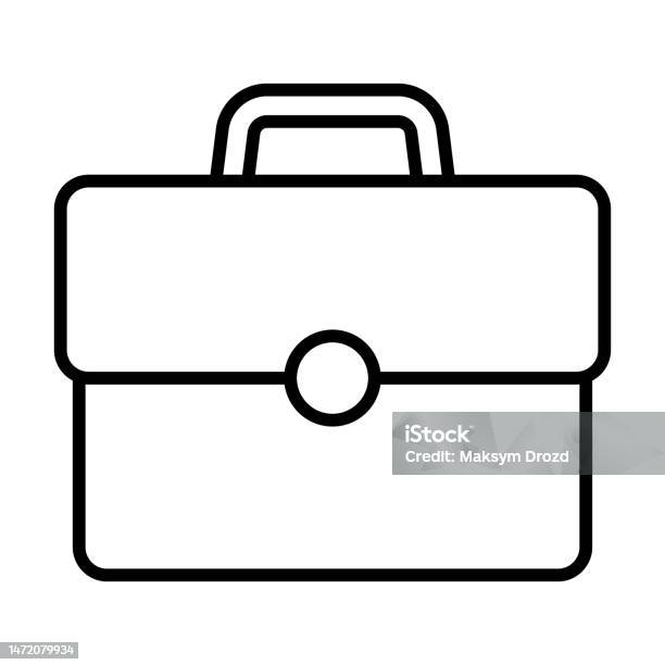 Icône De Portedocuments Icône De Sac Daffaires Valise Symbole De