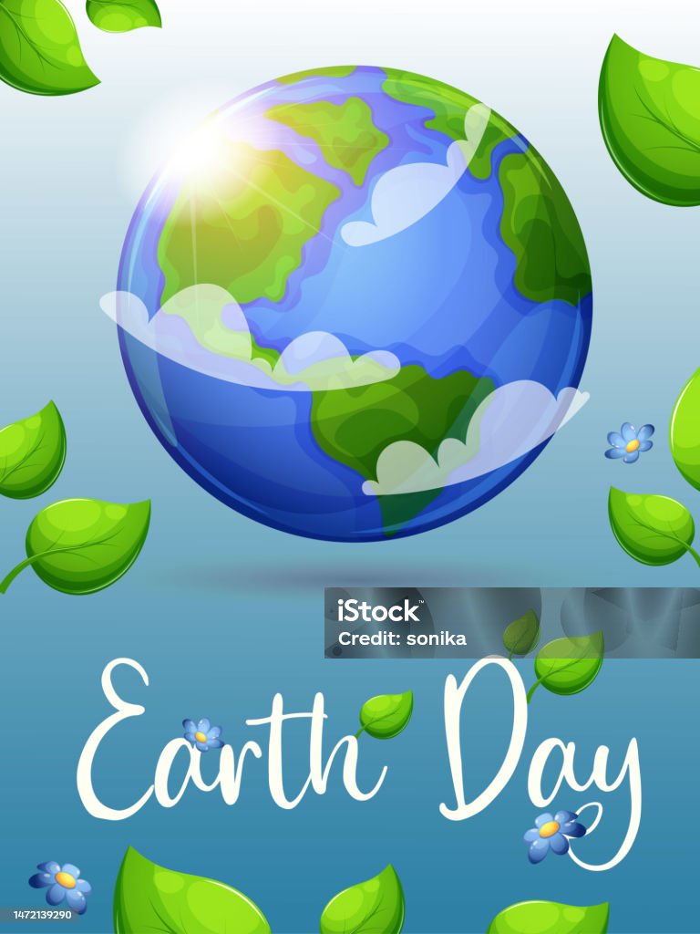 Earth Day Green Day Save Our Planet Poster Vector Concept Earth Planet ... Earth Day Green Day Save Our Planet Poster Vector Concept Earth Planet ...