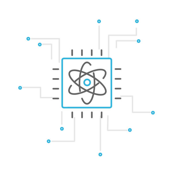 1 000 Quantum Computing Ilustrasi Grafik Vektor And Clip Art Bebas