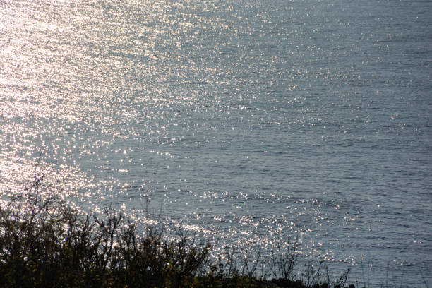 Free picture: Small boat on sea with bright sunrays reflected on sea ...