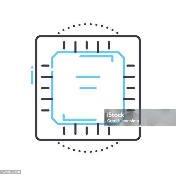 Ikon Garis Cpu Simbol Kerangka Ilustrasi Vektor Tanda Konsep Ilustrasi ... Ikon Garis Cpu Simbol Kerangka Ilustrasi Vektor Tanda Konsep Ilustrasi ...