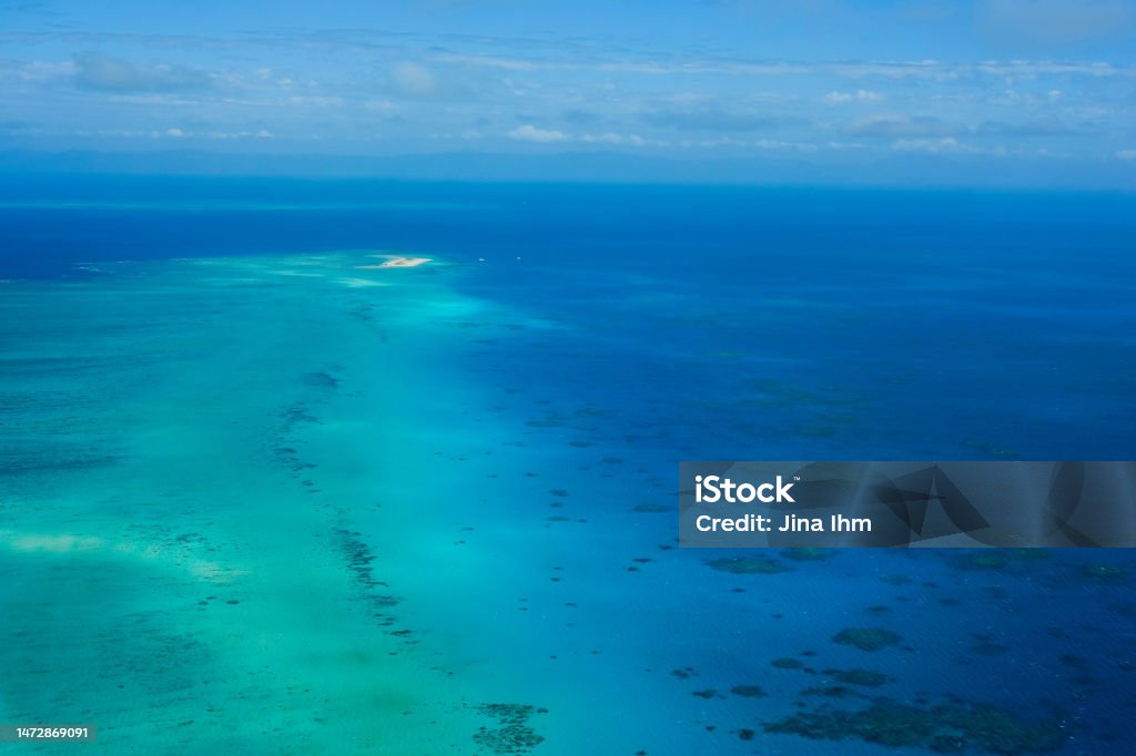 Aerial View Of Vlasoff Cay Cairns Great Barrier Reef Queensland ... Aerial View Of Vlasoff Cay Cairns Great Barrier Reef Queensland ...