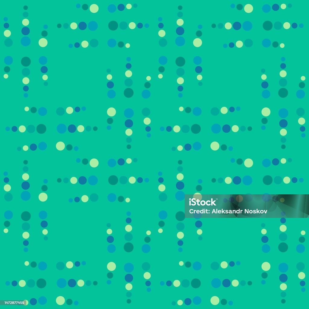 Spotted Seamless Pattern For Decorating Any Surfaces Or Things Timeless