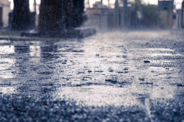 Free Stock Photo of City Street During Heavy Rainfall | Download Free ...
