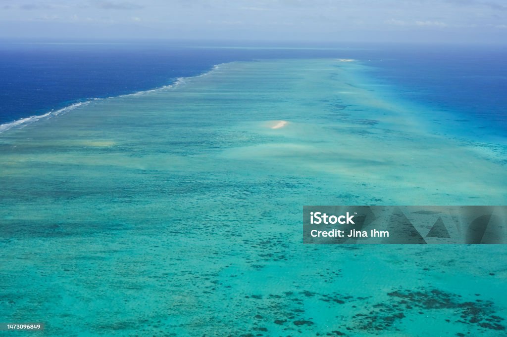 Aerial View Of Vlasoff Cay Cairns Great Barrier Reef Queensland ... Aerial View Of Vlasoff Cay Cairns Great Barrier Reef Queensland ...