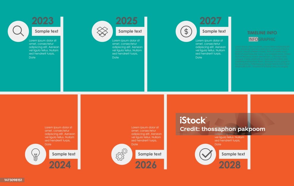 Diagramma Di Progetto Della Roadmap Della Sequenza Temporale Modello Di ... Diagramma Di Progetto Della Roadmap Della Sequenza Temporale Modello Di ...