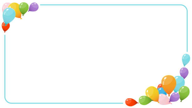 Horizontial Balloon Borders