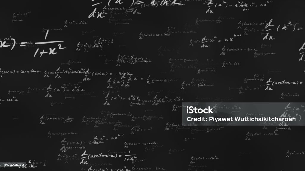 Differential Equation Math Formula Text Background Teaching Engineering