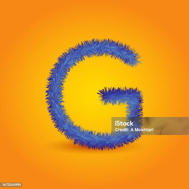 Ilustración De La Letra G En Pelaje Y Más Vectores Libres De Derechos De Abstracto Abstracto