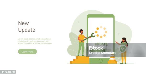 System Or Web Application Upgrade Procedure Concept Of Software Version