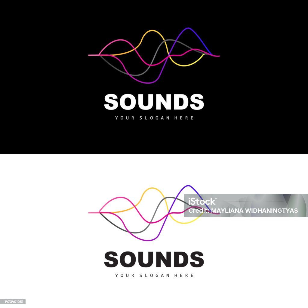 Logo Dondes Sonores Conception Dégaliseur Vibration Donde Musicale