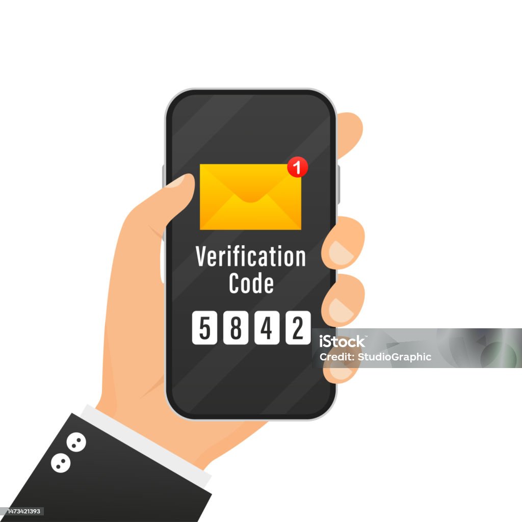 Verification Code Password Secure Notification Login Confirmation Or