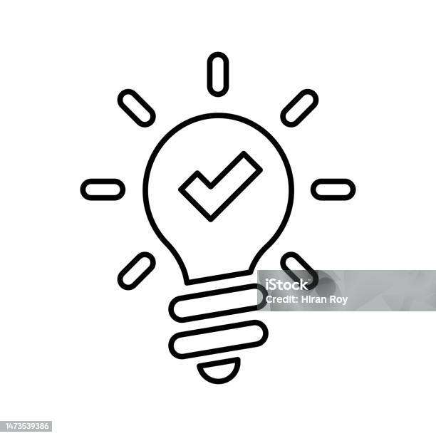 Icône De Solution Icône De Ligne Symbole De Contour Vecteurs Libres De