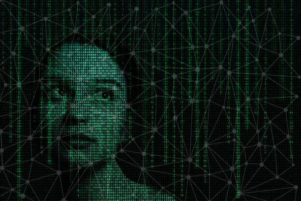 Free picture: Person inside computer matrix within the virtual world ...