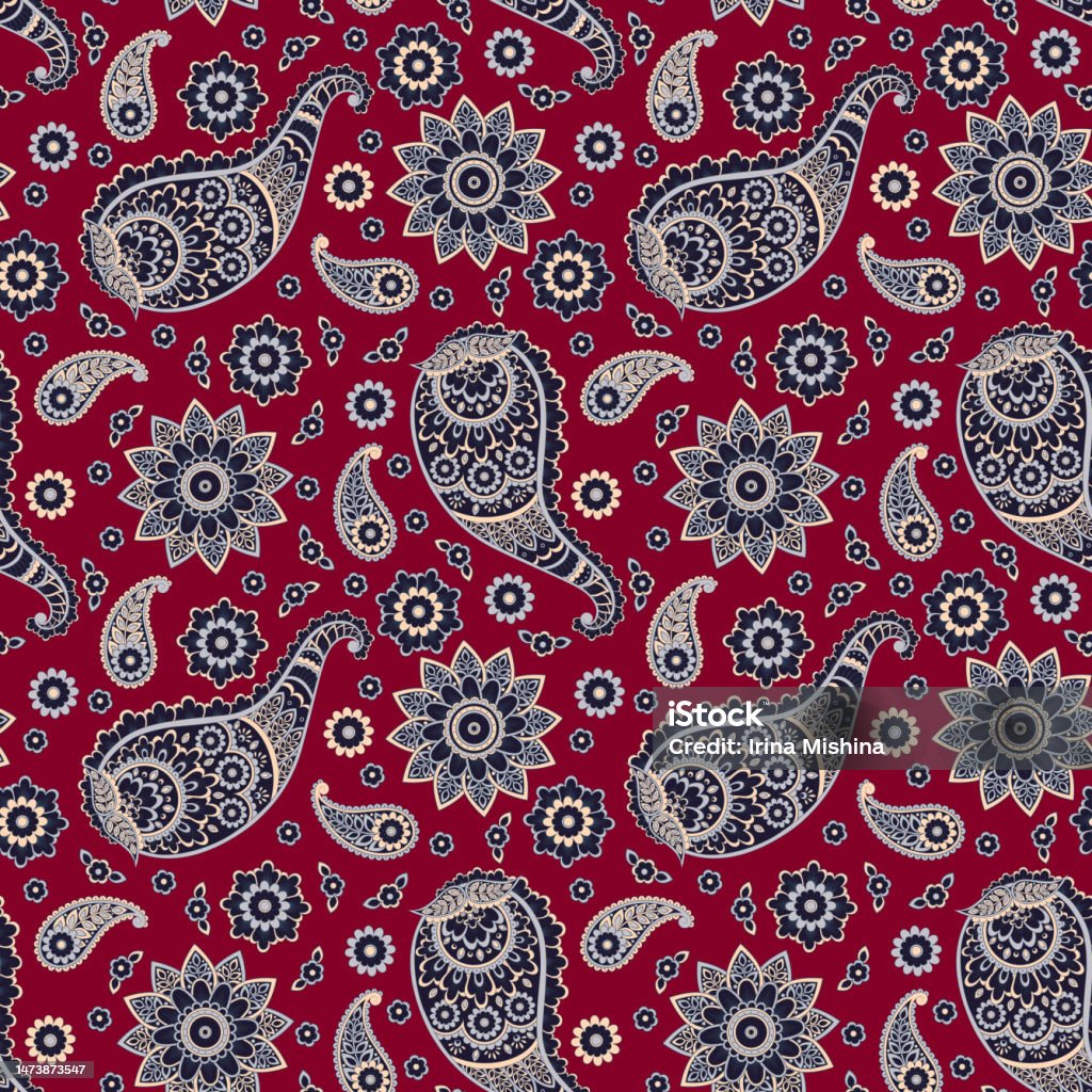Paisley Pattern Great Vector Design For Any Purposes Seamless