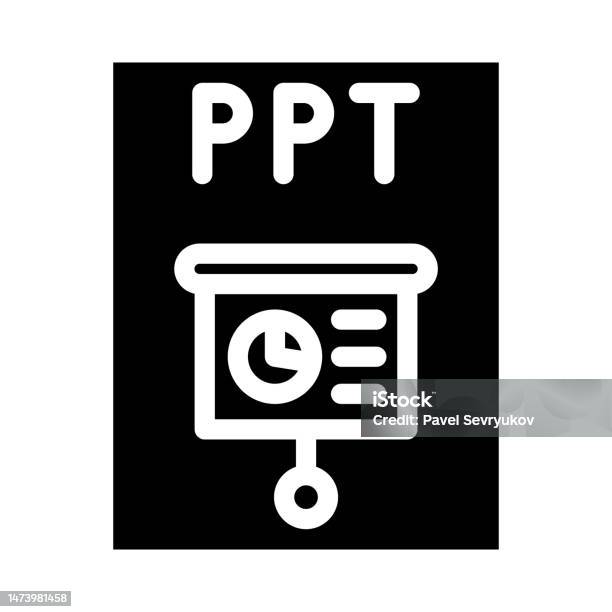 Ppt Format File Dokumen Ilustrasi Vektor Ikon Mesin Terbang Ilustrasi