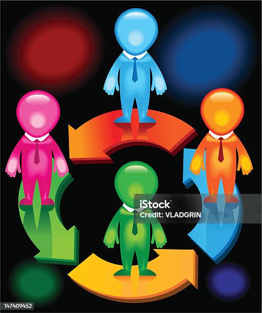 Teamwork Direction向量圖形及更多僅成年人圖片 僅成年人 僅男人 分 Istock