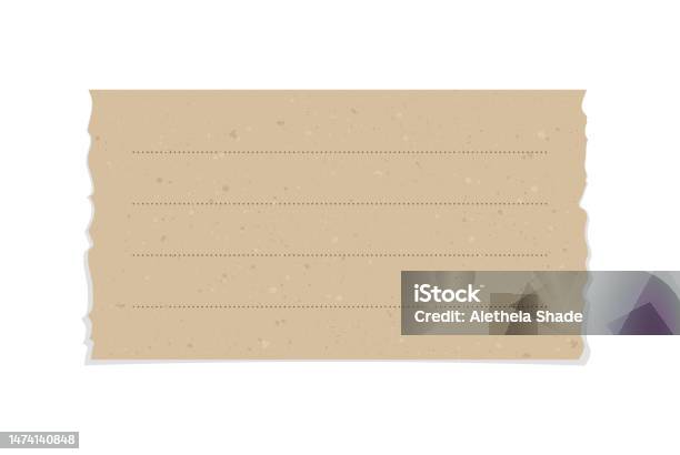 Catatan Kertas Robek Coklat Vintage Template Kertas Memo Robek Daur ... Catatan Kertas Robek Coklat Vintage Template Kertas Memo Robek Daur ...