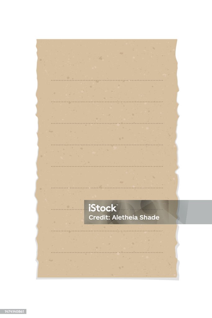 Catatan Kertas Robek Coklat Vintage Template Kertas Memo Robek Daur ... Catatan Kertas Robek Coklat Vintage Template Kertas Memo Robek Daur ...