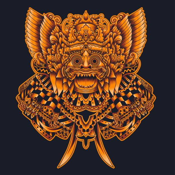 [90] Barong vector Clipart Vector PNG , SVG, EPS, PSD, AI