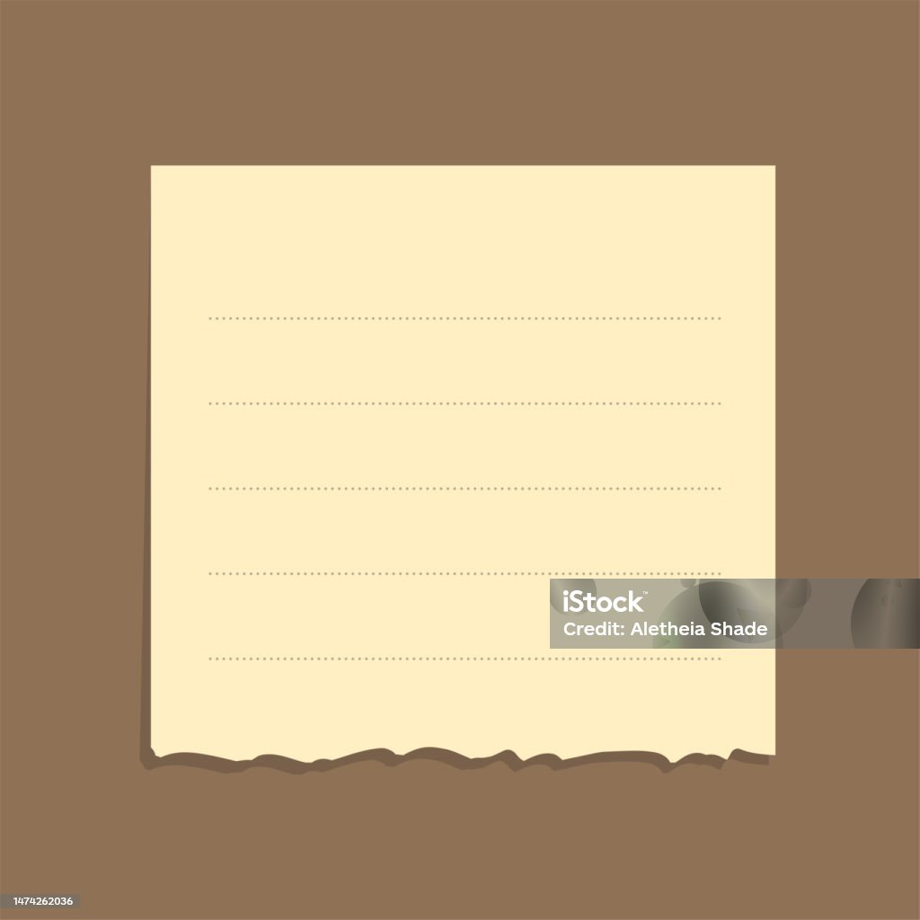 Ilustrasi Vektor Catatan Tempel Kuning Sobek Template Kertas Memo ... Ilustrasi Vektor Catatan Tempel Kuning Sobek Template Kertas Memo ...