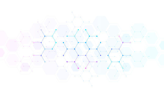 Génie Génétique Et Structure Moléculaire Réseau Dadn Hexagonal Concept