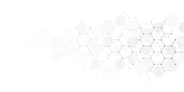Génie Génétique Et Structure Moléculaire Réseau Dadn Hexagonal Concept