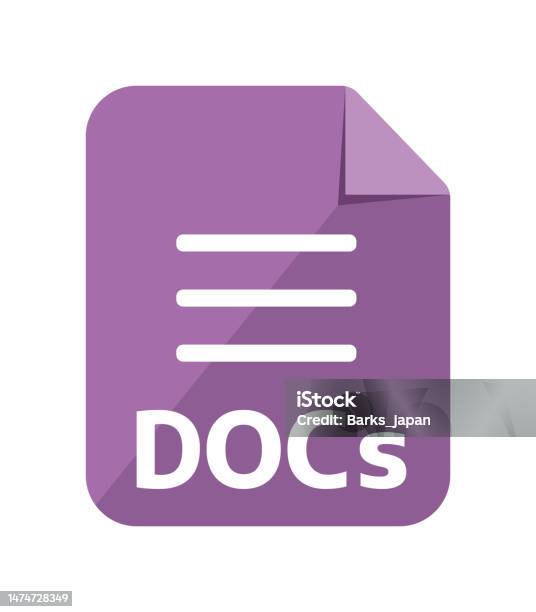 Illustration Dicônes Vectorielles De Différents Types De Fichiers