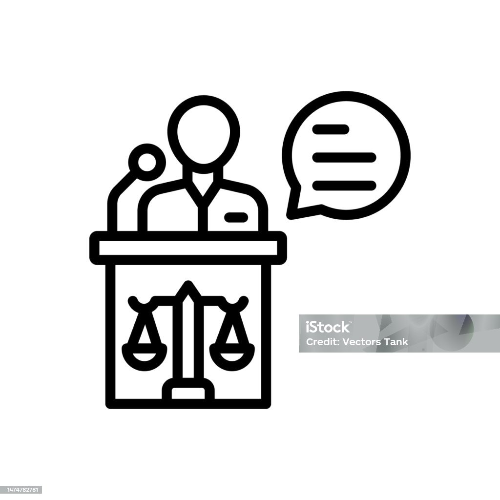 Defendant Icon In Vector Logotype Stock Illustration - Download Image ... Defendant Icon In Vector Logotype Stock Illustration - Download Image ...
