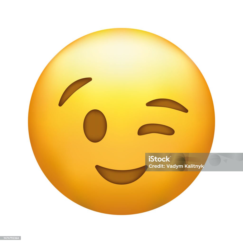 Vetores de Piscando A Cara Emoji De Piscadela De Olho Emoticon Amarelo ... Vetores de Piscando A Cara Emoji De Piscadela De Olho Emoticon Amarelo ...