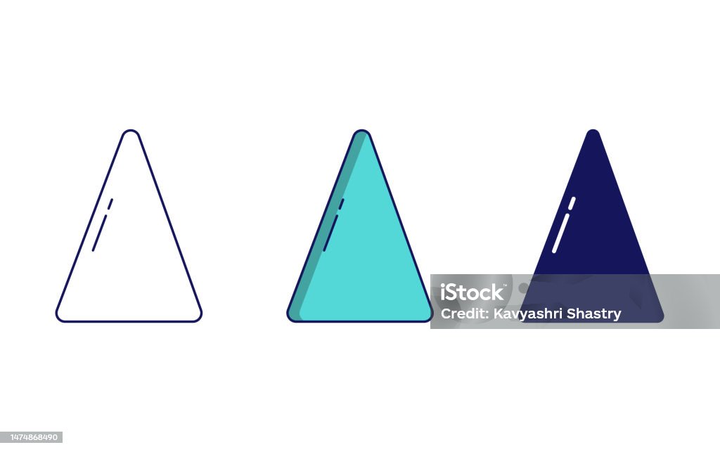 Triangle Geometry Shape Vector Icon Stock Illustration - Download Image ... Triangle Geometry Shape Vector Icon Stock Illustration - Download Image ...