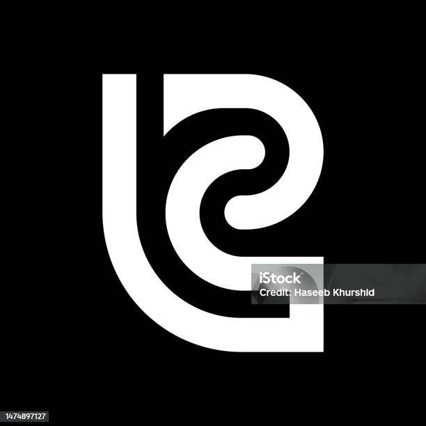 Logo Zl Minimal Icône Dune Lettre Lz Sur Fond De Luxe Idée De Logo