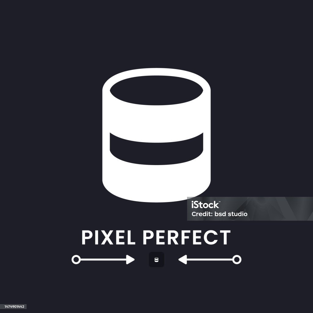 Database White Solid Desktop Icon Stock Illustration - Download Image ... Database White Solid Desktop Icon Stock Illustration - Download Image ...