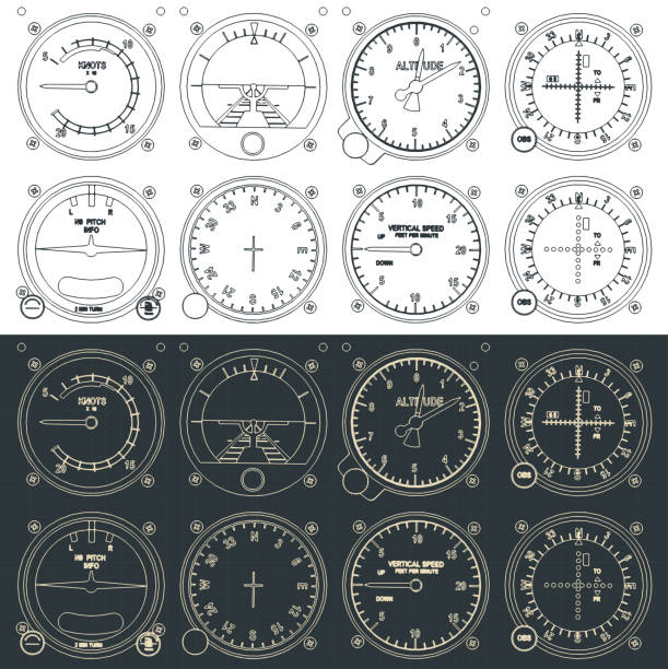 590 Tableau De Bord Avion Stock Illustrations Graphiques Vectoriels