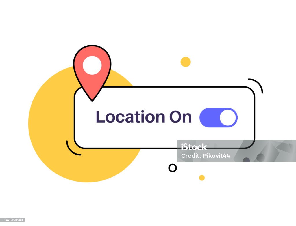 Gps Activation Toggle Stock Illustration Download Image Now