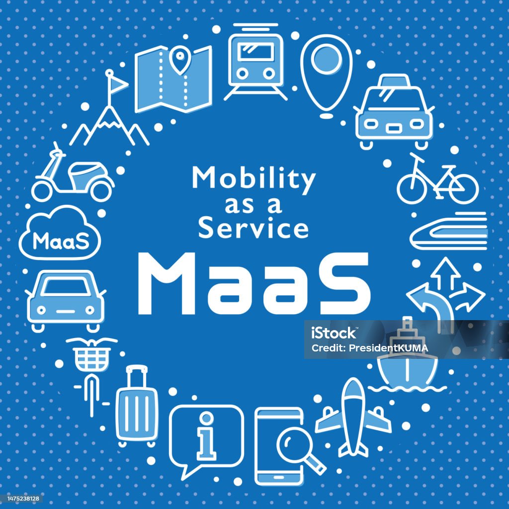 Maasサービスとしてのモビリティ モバイルアプリのベクターアート素材や画像を多数ご用意 モバイルアプリ 公共交通機関