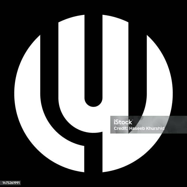 Logo Wl Minimal Icône Dune Lettre Lw Sur Fond De Luxe Idée De Logo