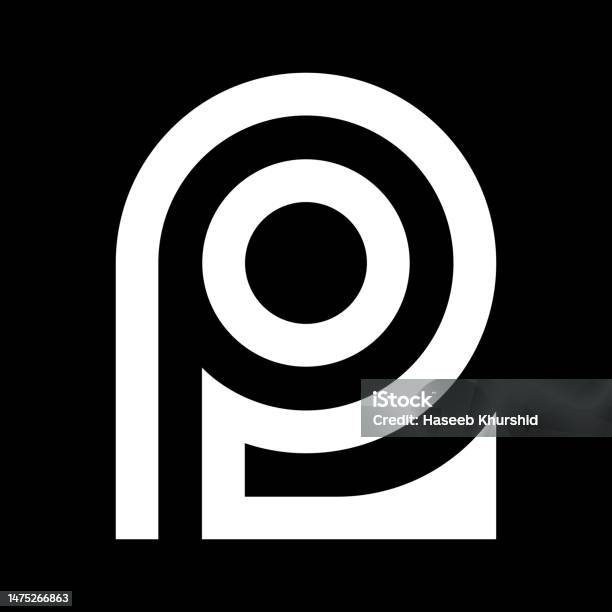 Logo Zp Minimal Icône Dune Lettre Pz Sur Fond De Luxe Idée De Logo